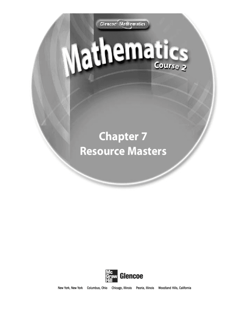 Fillable Online k12workbook.comchapter-7-resource-mastersChapter 7 ...
