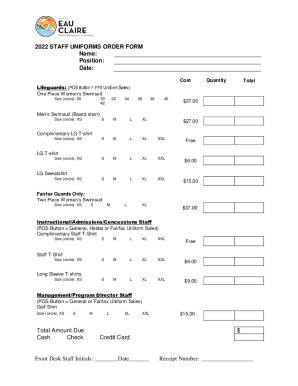 Fillable Online www.eauclairewi.govhomeshowpublisheddocument2022 STAFF ...