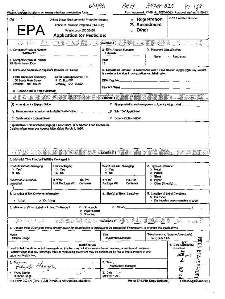 Fillable Online U.S. EPA, Pesticide Product Label, 5% SEVIN INSECT DUST ...