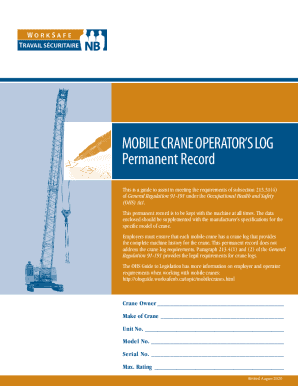 Fillable Online NATIONAL COMMISSION FOR THE CERTIFICATION OF CRANE ...