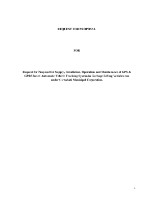 Fillable Online Request For Proposal For Supply, Installation, Operation and ... Fax Email Print ...