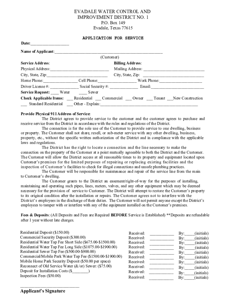 Fillable Online About WCID 1Galveston County Water Control And ...