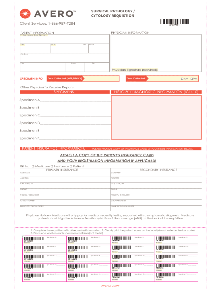 Fillable Online PDF SBMF-Surgical-Pathology-Requisition.pdf Fax Email Print - pdfFiller
