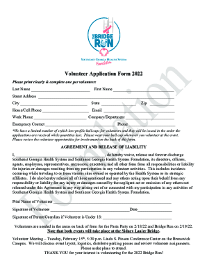 Fillable Online Application Student Volunteer Form - HomeOlympic College Fax Email Print - pdfFiller