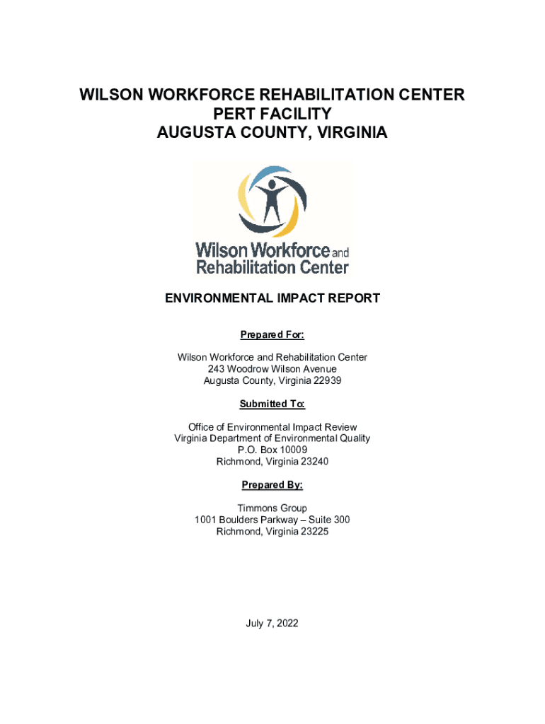 Fillable Online WILSON WORKFORCE REHABILITATION CENTER PERT ... Fax ...