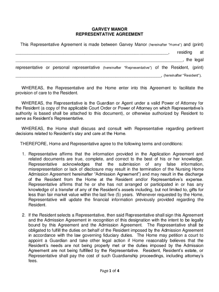 Fillable Online www.garveymanor.orgwp-contentuploadsGARVEY MANOR NURSING HOME ADMISSION ...