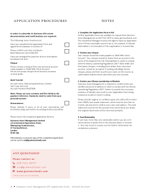 Fillable Online authorzilla.com02A5Nguinness-eis-applicationGuinness ...