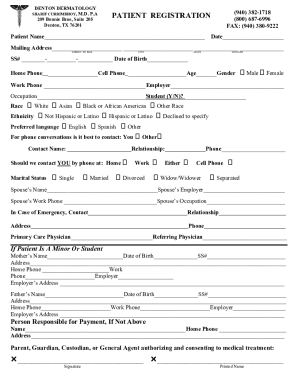 Fillable Online new reg forms.doc Fax Email Print - pdfFiller