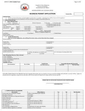 Fillable Online PDF Annex 2: BPLS Unified Form Fax Email Print - pdfFiller
