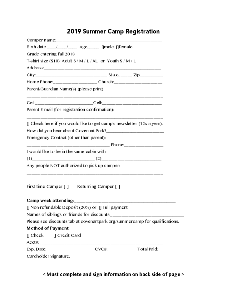 Fillable Online form.jotform.com2203370082879582022 Camp Utmost Summer ...