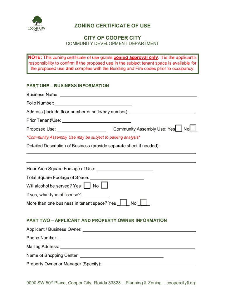 Fillable Online www.delraybeachfl.govhomeshowpublisheddocumentZONING ...