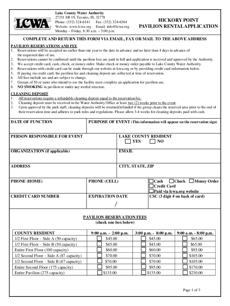 Fillable Online Lake County Tax CollectorServing Lake County, Florida Fax Email Print - pdfFiller