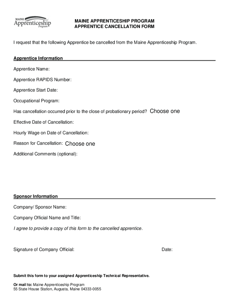 Fillable Online www.mainecareercenter.govdocsAPPRENTICESHIPFact Sheet ...