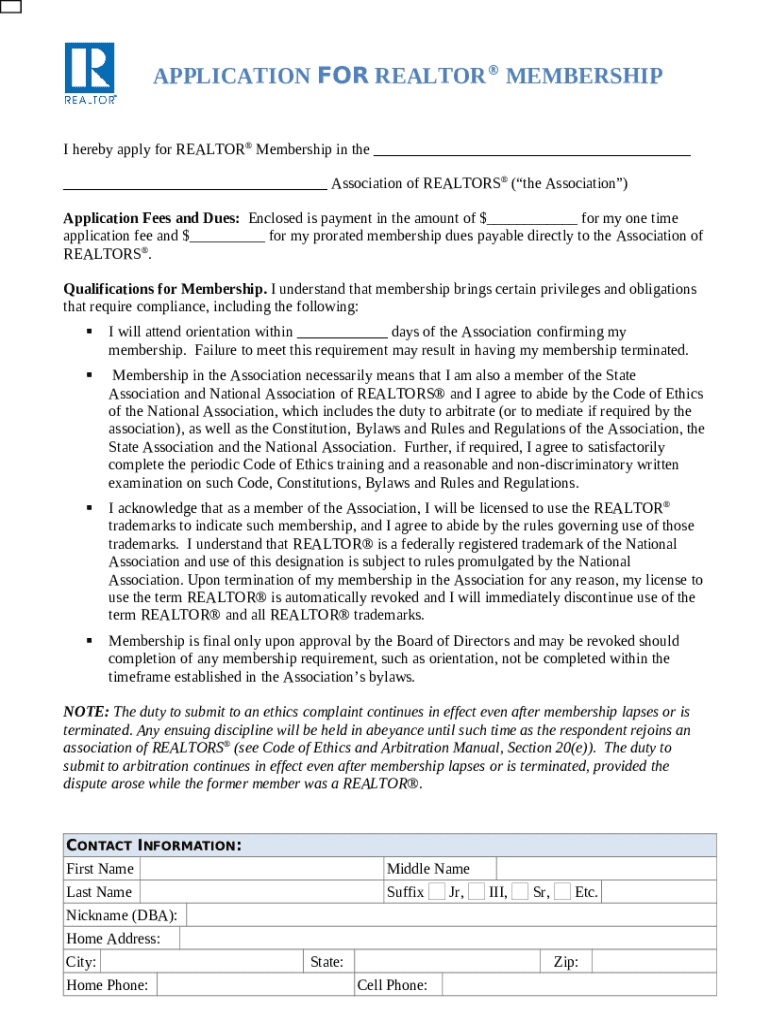 www.scottsdalerealtors.orgAPPLICATION-S-FOR-NEWAPPLICATION FOR REALTOR MEMBERSHIP Doc Template ...