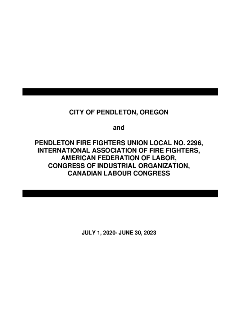 Fillable Online 5280fire.comoregonpendleton-fire-departmentPendleton Fire Department - 5280Fire ...