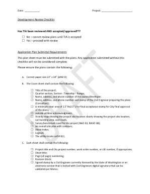 Fillable Online Date: Project: Prime Reviewer: Initial Submittal ...