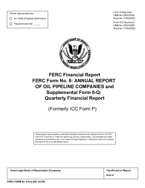 Fillable Online www.pdffiller.com476904229--FERC-FinancialFillable ...