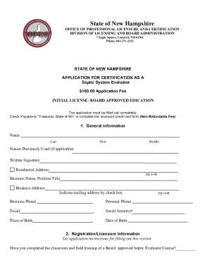 Fillable Online Fillable Online Nh Board Of Medical Licensure - Day of ...