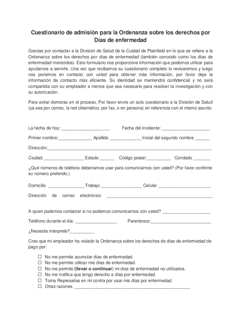 Fillable Online www.monografias.comdocsCuestionario-De ...