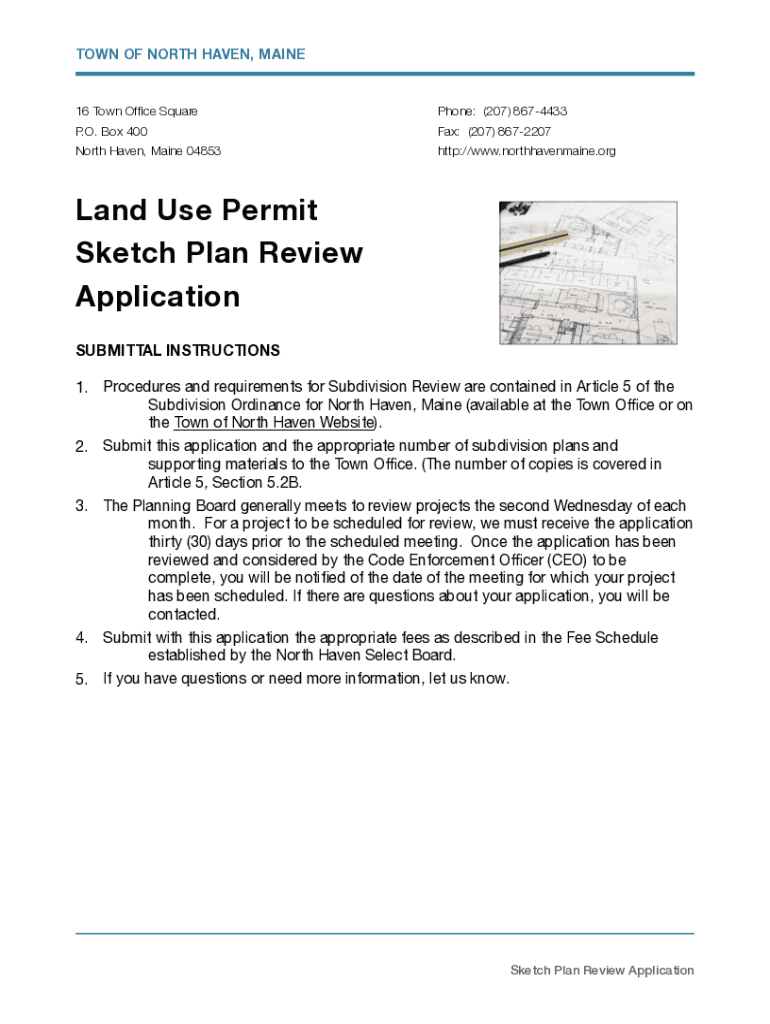 Fillable Online Sketch Plan Review Application Fax Email Print - pdfFiller