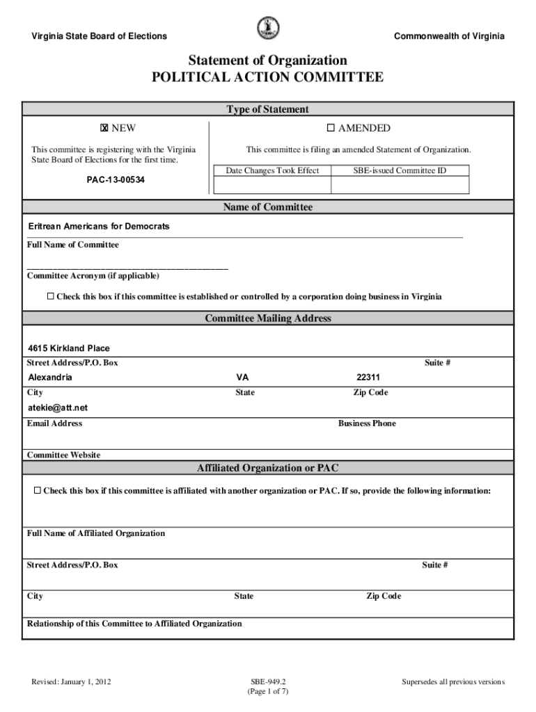 Fillable Online Virginia's voter guide: The ins and outs of casting a ...