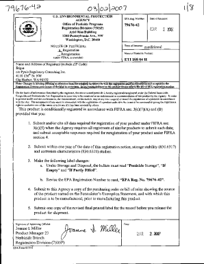 Fillable Online U.S. EPA, Pesticide Product Label, , 03/02/2007 ...