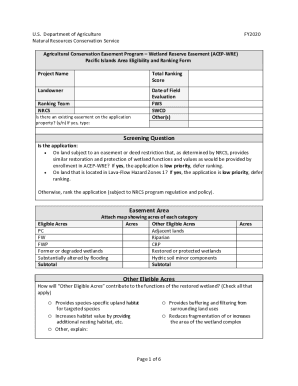 Fillable Online ACEP-WRE: Pacific Islands Area Eligibility and Ranking ...