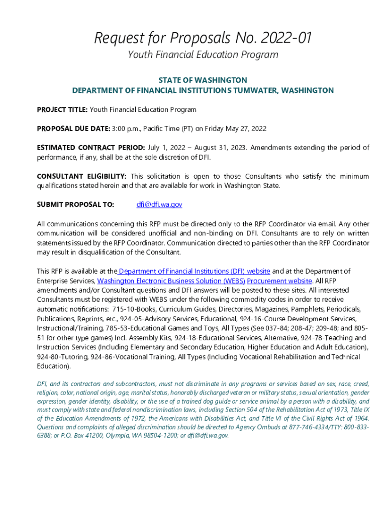 Fillable Online dfi wa Writing a Letter Requesting Financial Assistance for Education Free ...