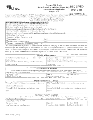 Fillable Online Air operating permits - Washington State Department of ...
