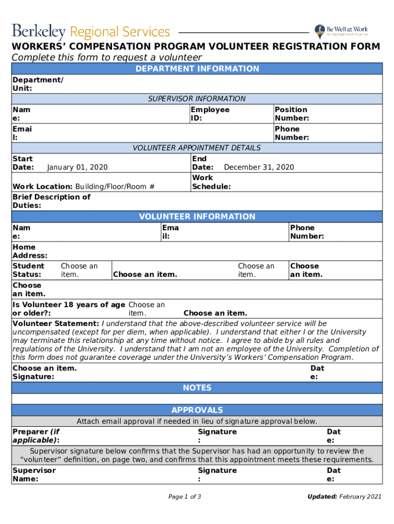 Postdoctoral Scholar Request - uhs berkeley Doc Template | pdfFiller