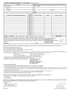 Fillable Online Claim Forms - Blue Cross and Blue Shield's Federal ...
