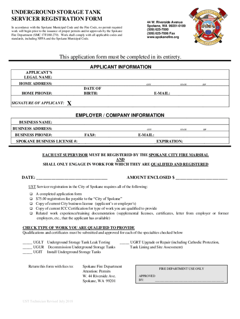 Fillable Online www.pdffiller.com36461738-storage-tank-formpdfGet the ...