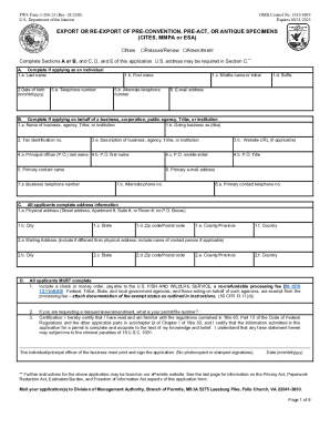 Fillable Online www.templateroller.comtemplate1899487What Is FWS Form 3 ...