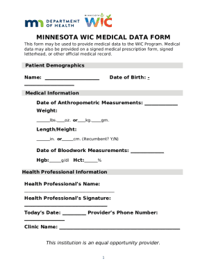 www.health.state.mn.uswichcpMinnesota WIC Medical Data - health.state ...