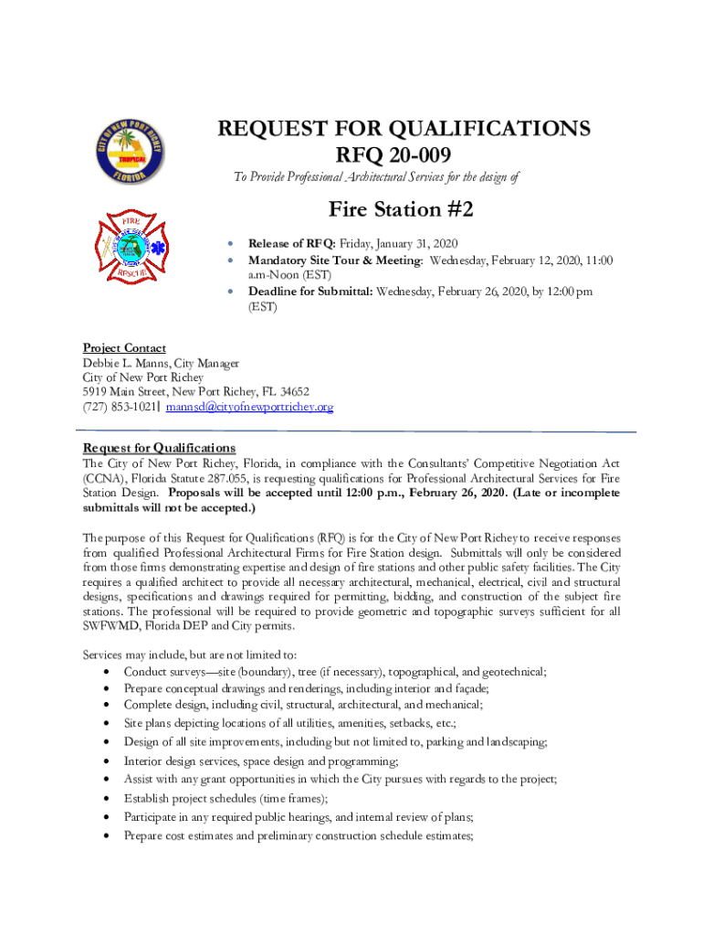 Fillable Online The other RFQ: Request for qualifications - RFP360 Fax Email Print - pdfFiller