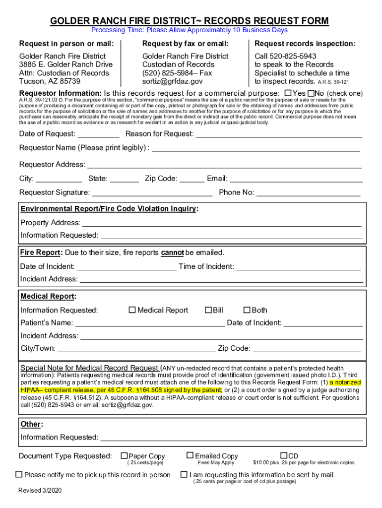 Fillable Online 119 Generic Medical Records Release Form - Free to Edit ...