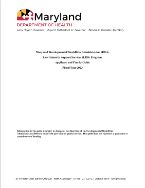 Fillable Online Pages - Low Intensity Support Services (LISS) - Maryland.gov Enterprise ... Fax ...