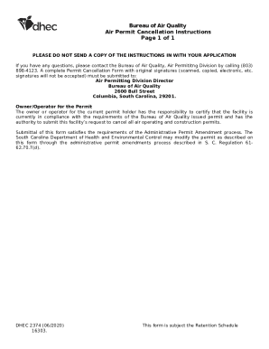 . Other Air Permit s Doc Template | pdfFiller