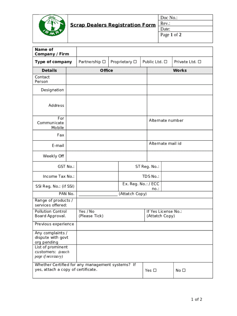 Supplier Registration and Assessment . Purchasing Process Doc Template | pdfFiller
