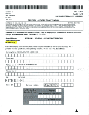 Fillable Online GL Registration from Wheelabrator Lisbon Inc. Fax Email Print - pdfFiller