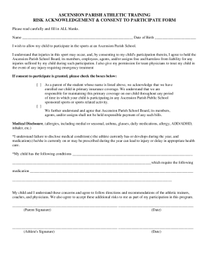 Fillable Online docecity.comrisk-acknowledgement-and-consent-toRisk ...