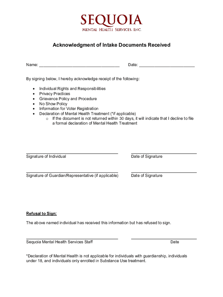 Fillable Online Acknowledgement Receipts (With Template and 2 Samples ...