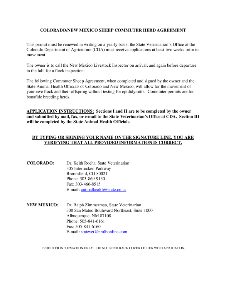 Fillable Online PDF Part 1: Standards for Livestock Certificates of ...