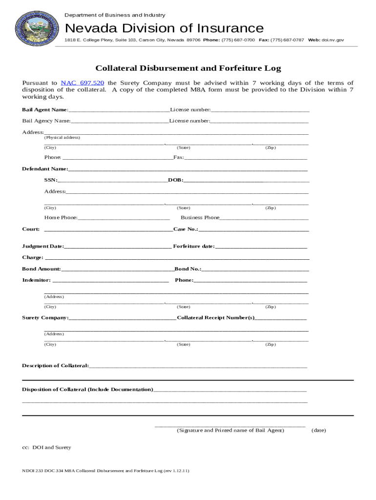 Department of Business and Industry - Nevada - doi nv Doc Template ...