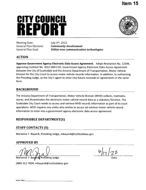 Fillable Online Item 36 CITY COUNCIl REPORT Fax Email Print - pdfFiller