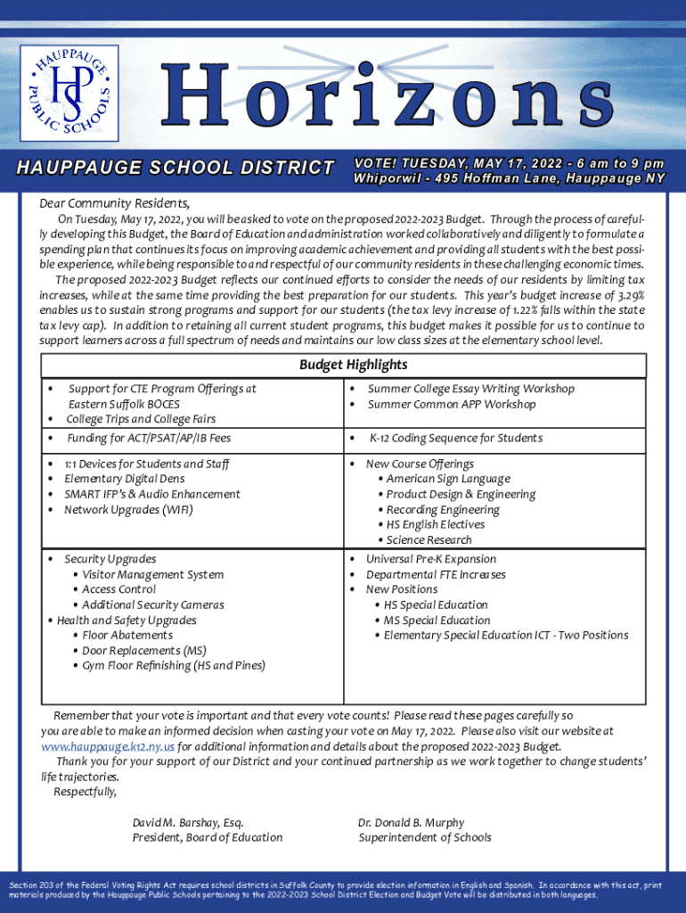 Fillable Online horizonsk8school.orgWelcome to Horizons K-8 School ...