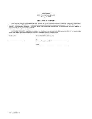 Fillable Online IL - HFS Medical Assistance Certificate. HFS Medical ...