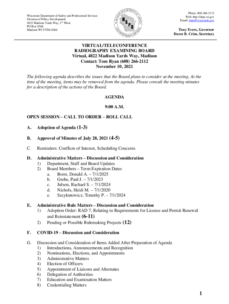 Fillable Online dsps wi DSPS Contact Us by Email Fax Email Print - pdfFiller