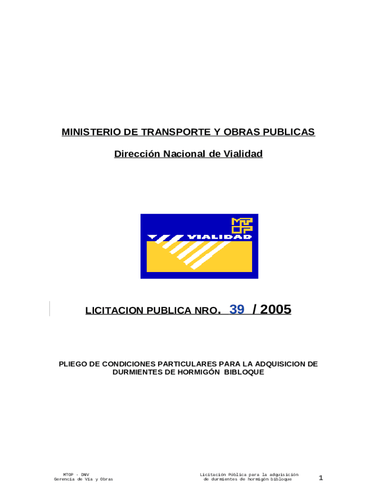 Portada :: MOPC - Ministerio de Obras Pblicas y Comunicaciones Doc ...