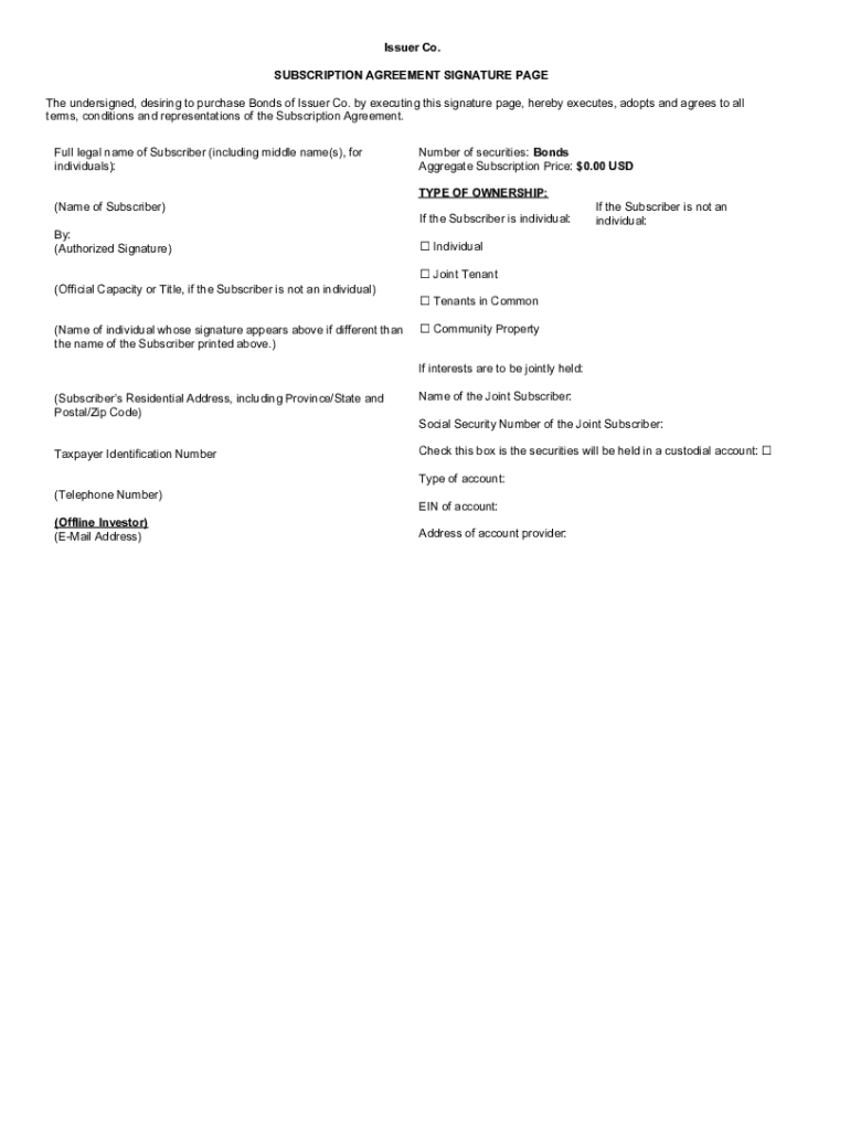 Fillable Online Sample Subscription AgreementFree Subscription Agreement Template - Get 2021 ...